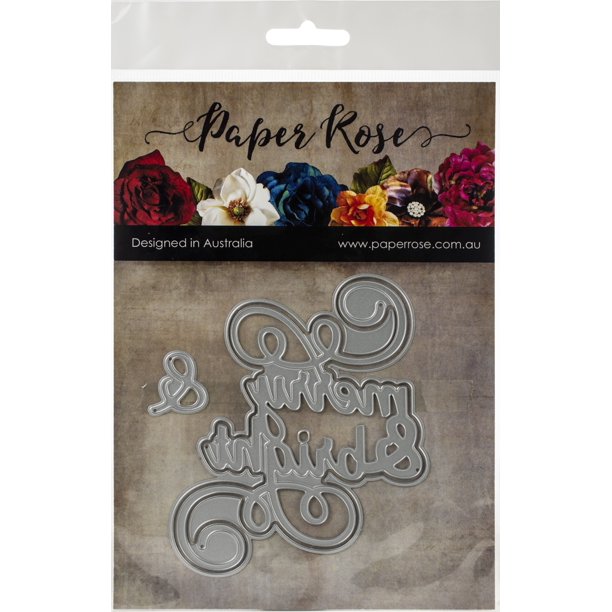 Paper Rose Dies-Merry & Bright - Walmart.com - Walmart.com