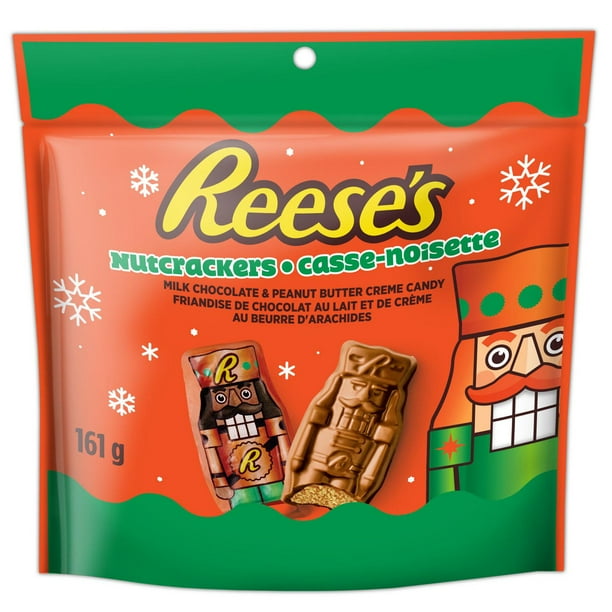 REESE'S Peanut Butter & Milk Chocolate Nutcrackers Holiday & Christmas ...