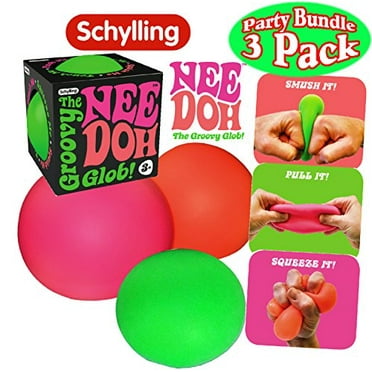 Schylling NeeDoh Color Change Yellow Small Stress Ball - Walmart.com