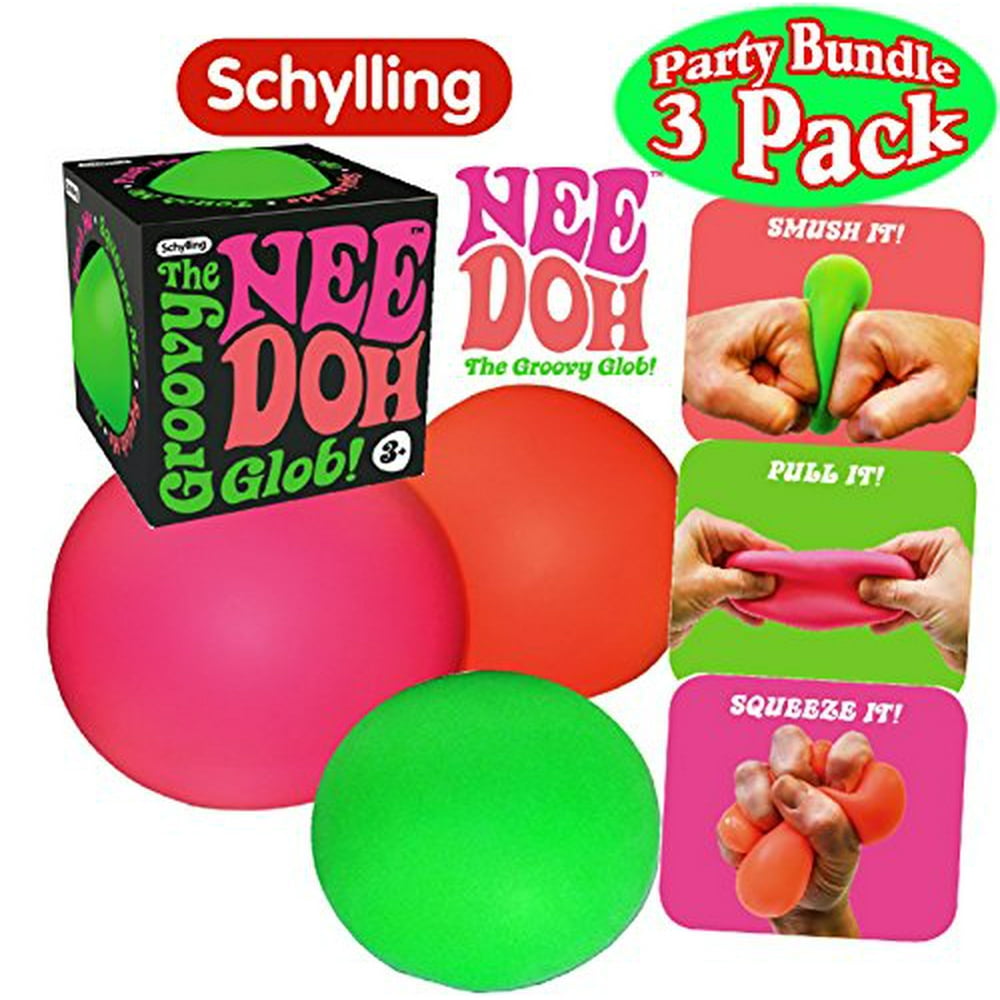 Schylling Needoh The Groovy Glob Squishy, Squeezy, Stretchy Stress ...