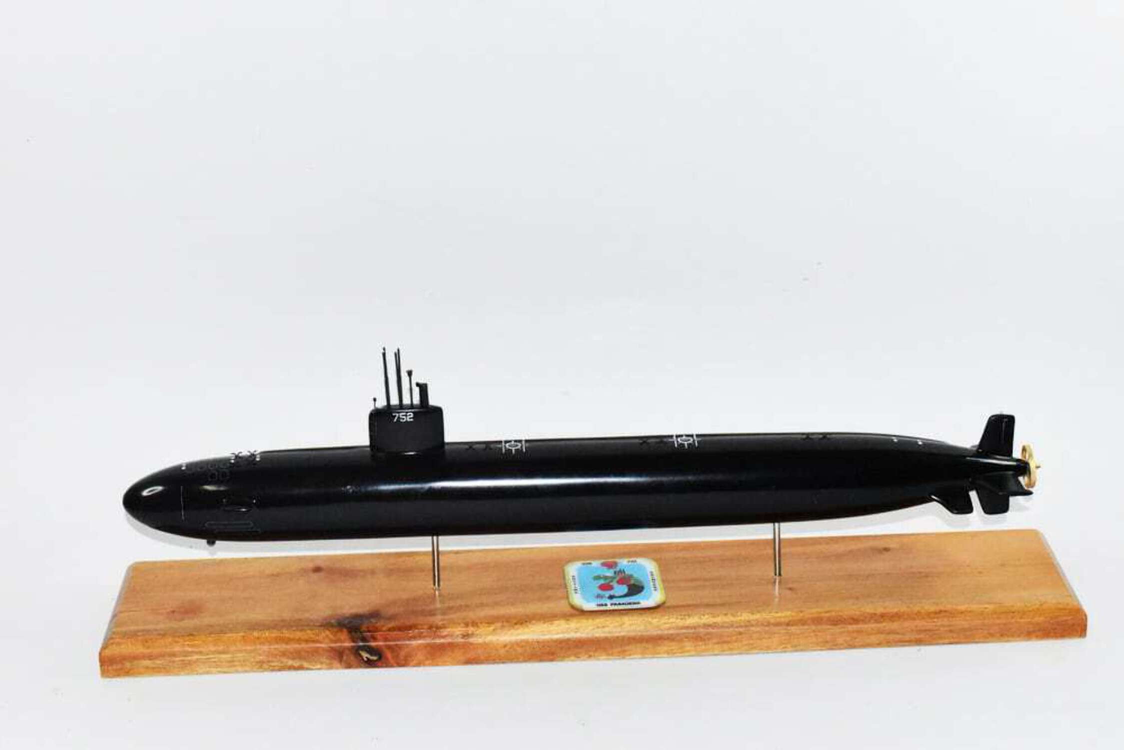 USS Pasadena SSN-752 (Black Hull) Submarine Model,Navy,Scale Model ...