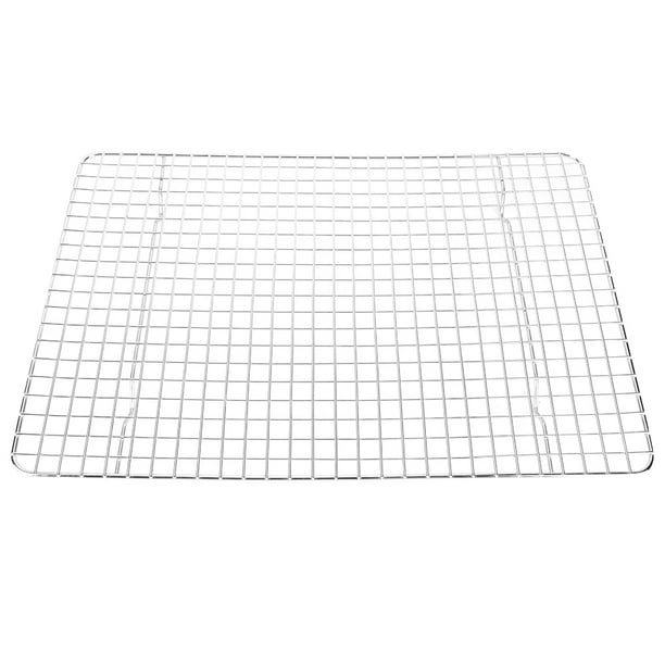 42.8x30x2cm Stainless Steel Barbecue Rack Rectangular Grid Cooling Rack ...