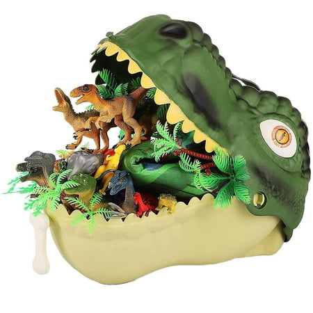 Dinosaur Playset Realistic Dinosaur Toys Portable Funny Dinosaur Figure ...