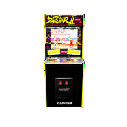 Arcade 1UP Street Fighter II 8 Games in 1 Partycade Retro Arcade Video ...