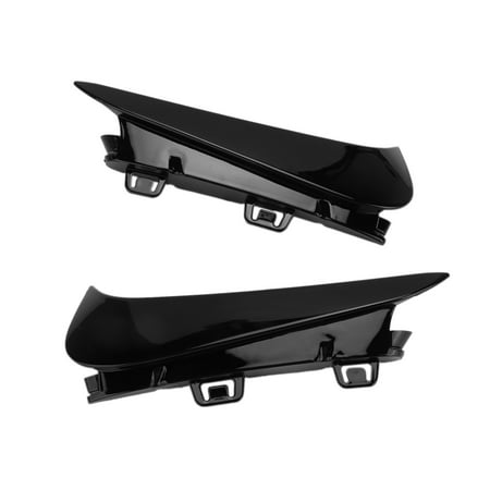 Rear Bumper Side Vent Canard,Gloss Black Rear Bumper Rear Bumper Vent ...