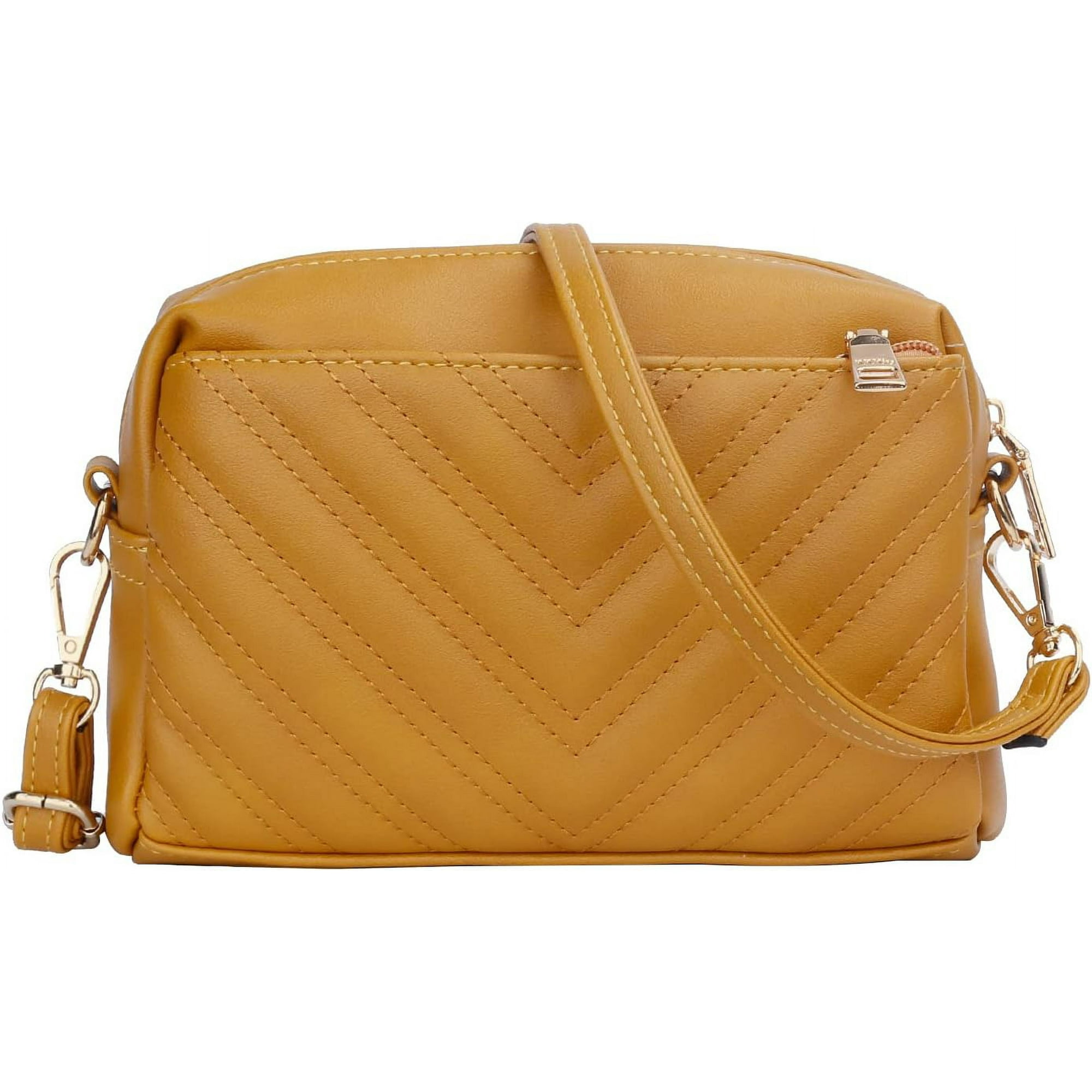 Click here for Laicaiw Triple Zip Lightweight Small Crossbody Bag... prices