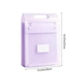MTBLYS 13 Pocket Expanding File Folder Tall Sized Document Organizer ...