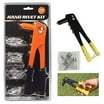 Arrow RL100K Rivet Tool Kit, 1/8 in, 3/16 in, Spring Loaded Hi-Viz Non ...