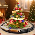 Classic Model Train Set w/ Light & Sound, Train Toy with Locomotive ...