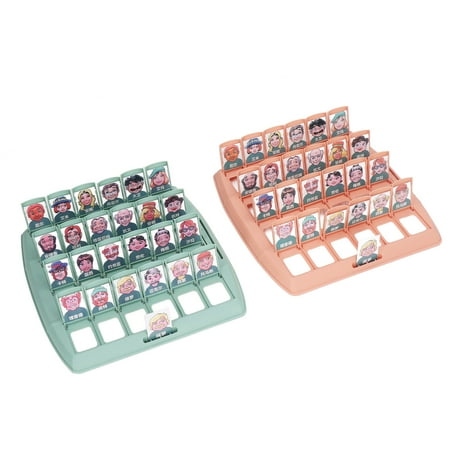 Board Games, 2 People Guessing Who Board Game Easy To Use Safe For Kids ...