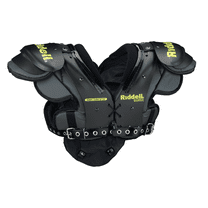 Riddell Surge Youth Football Shoulder Pad Black/Volt, Small - Walmart.com