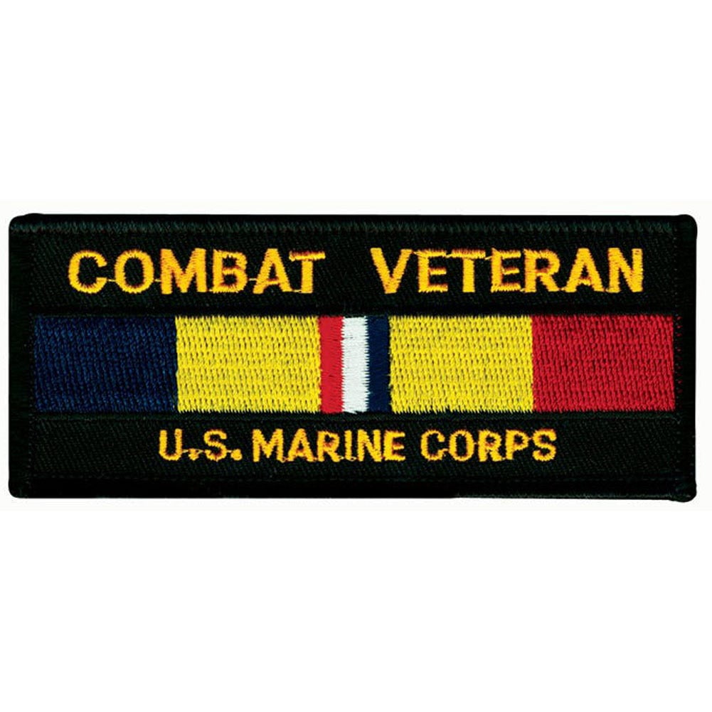 USMC Combat Veteran Patch - Walmart.com
