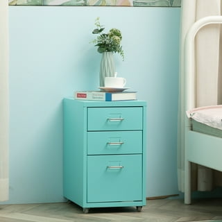 Calico Designs Metal Rolling 3-Drawer Vertical Filing Cabinet - Walmart.com