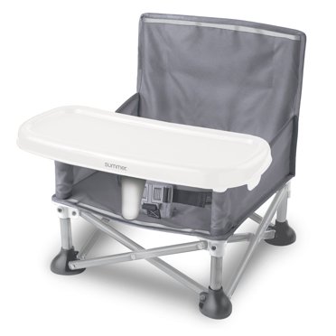 Summer by Ingenuity Pop 'N Sit Portable Infant Booster Seat, Teal, 6 ...