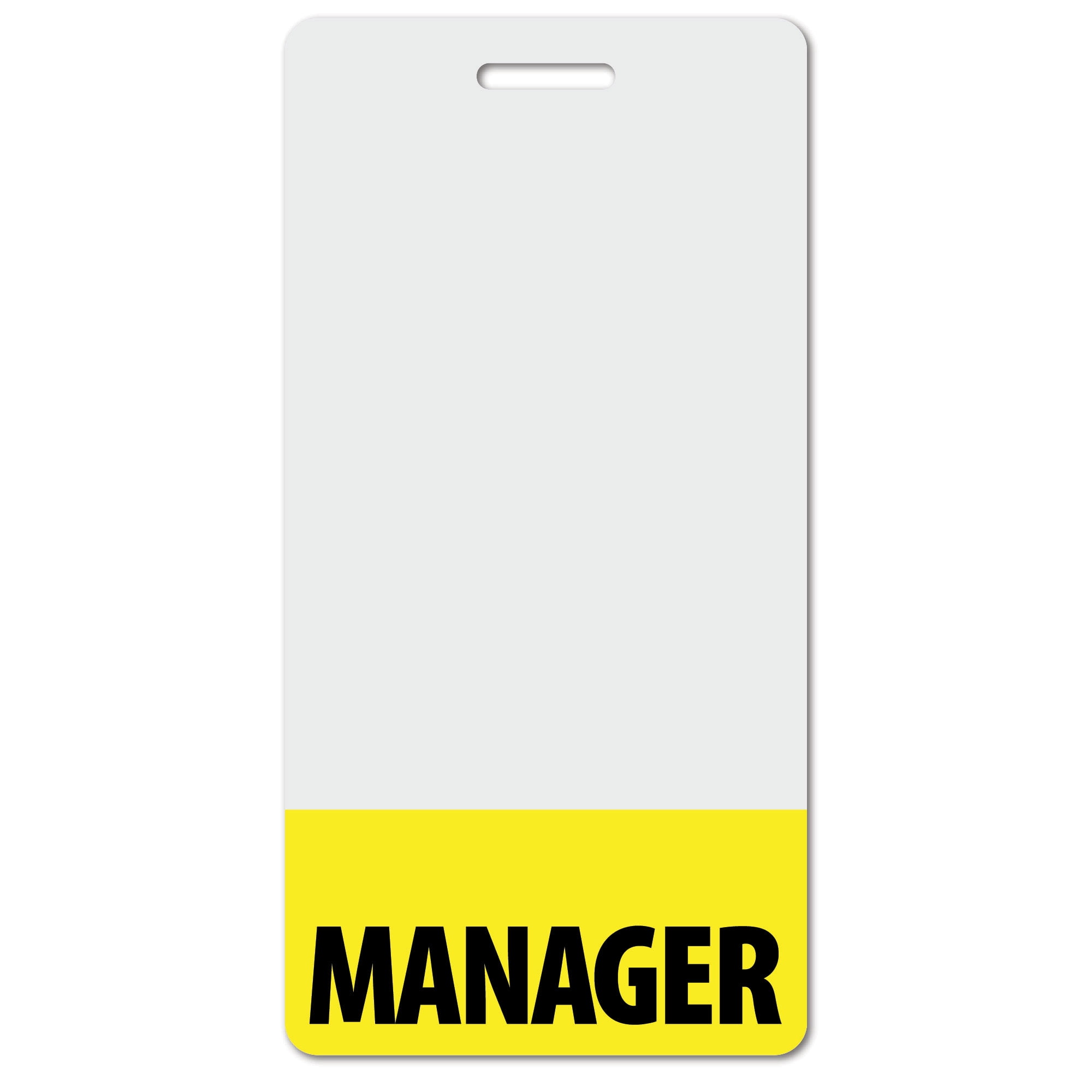 MANAGER Heavy Duty Vertical Yellow (1 pack) - Spill & Tear Proof Cards ...