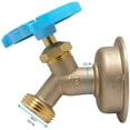 SharkBite 24632LF 45 Hose Bibb, 1/2" x 3/4", Multi Turn - Walmart.com