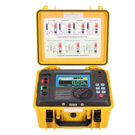 Digital Insulation Resistance Tester, Digital Megohmmeter Super Long ...