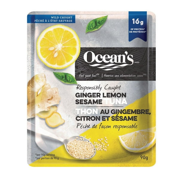 Ocean's Ginger Lemon Sesame Tuna, 90g - Walmart.ca