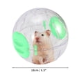 Unique Bargains Hamster Exercise Ball for Exercise Running Green 6 ...