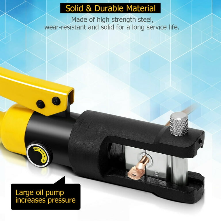 Terminal Crimper HYDRAULIC BATTERY CABLE CRIMPER Matco Tools