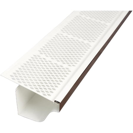 3' White Snap-In PVC Gutter Guard - Walmart.ca