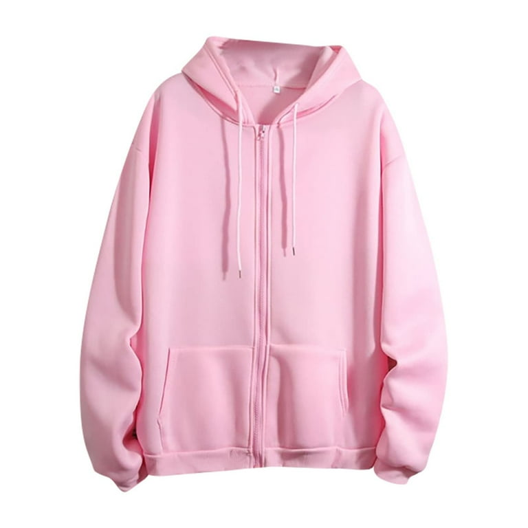 YYDGH Womens Oversized Zip Up Hoodies Long Sleeve Fall YYDGH Womens Oversized Zip Up Hoodies Long Sleeve Fall