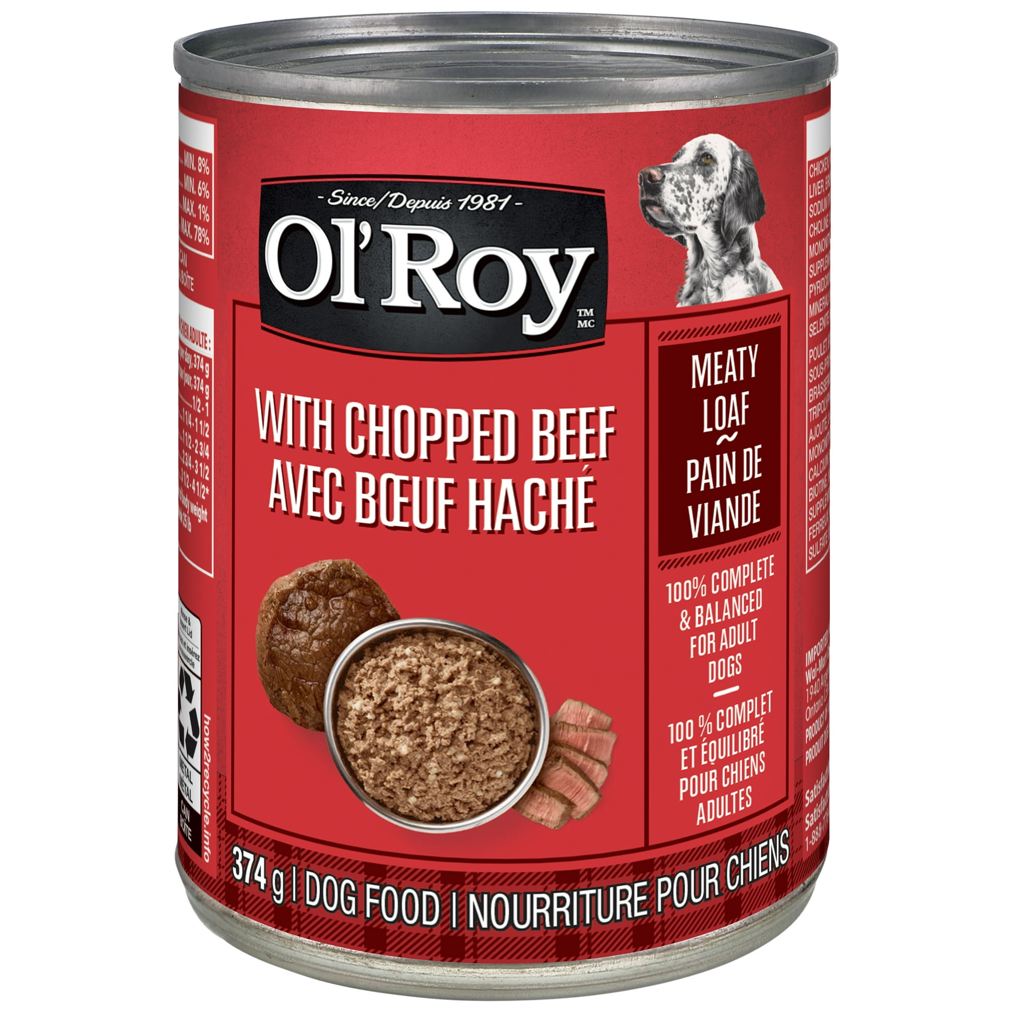 Click here for Olroy Ol Roy Meaty Loaf With Chopped Beef Dog Food... prices