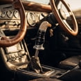 Car Gear Shift Knob - Stylish Black Gear Lever Head for Improved Grip ...