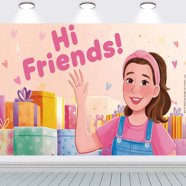 Ms Rachel Banner Poster Wall Decor Birthday Backdrop Background Party ...