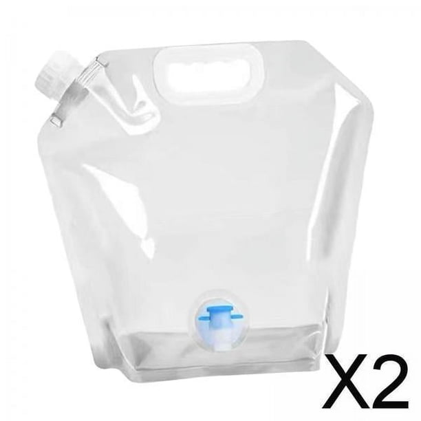 Recipiente de Agua Plegable para Actividades al Aire Libre 2 piezas ...