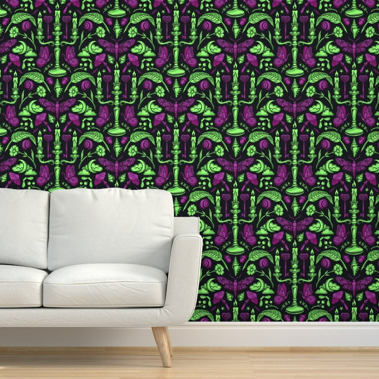 Green Alien Moon Wallpaper