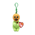 TY Beanie Baby Beanie Bellies Hollow Halloween Pumpkin Plush Keychain ...