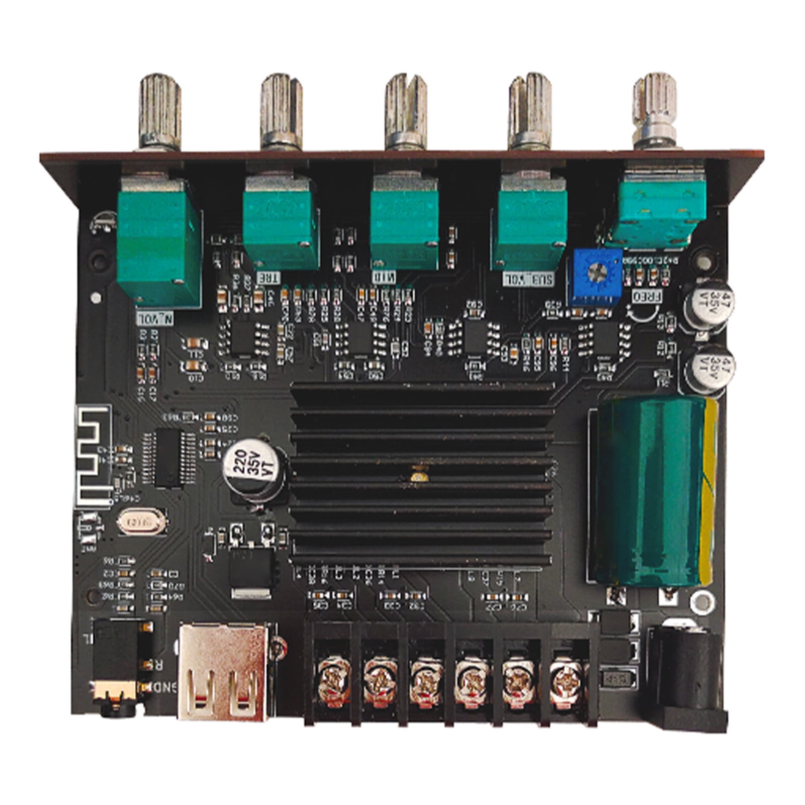 Audio Amplifier Board TWS Bluetooth 2.1 Sound Channel Subwoofer Stereo ...