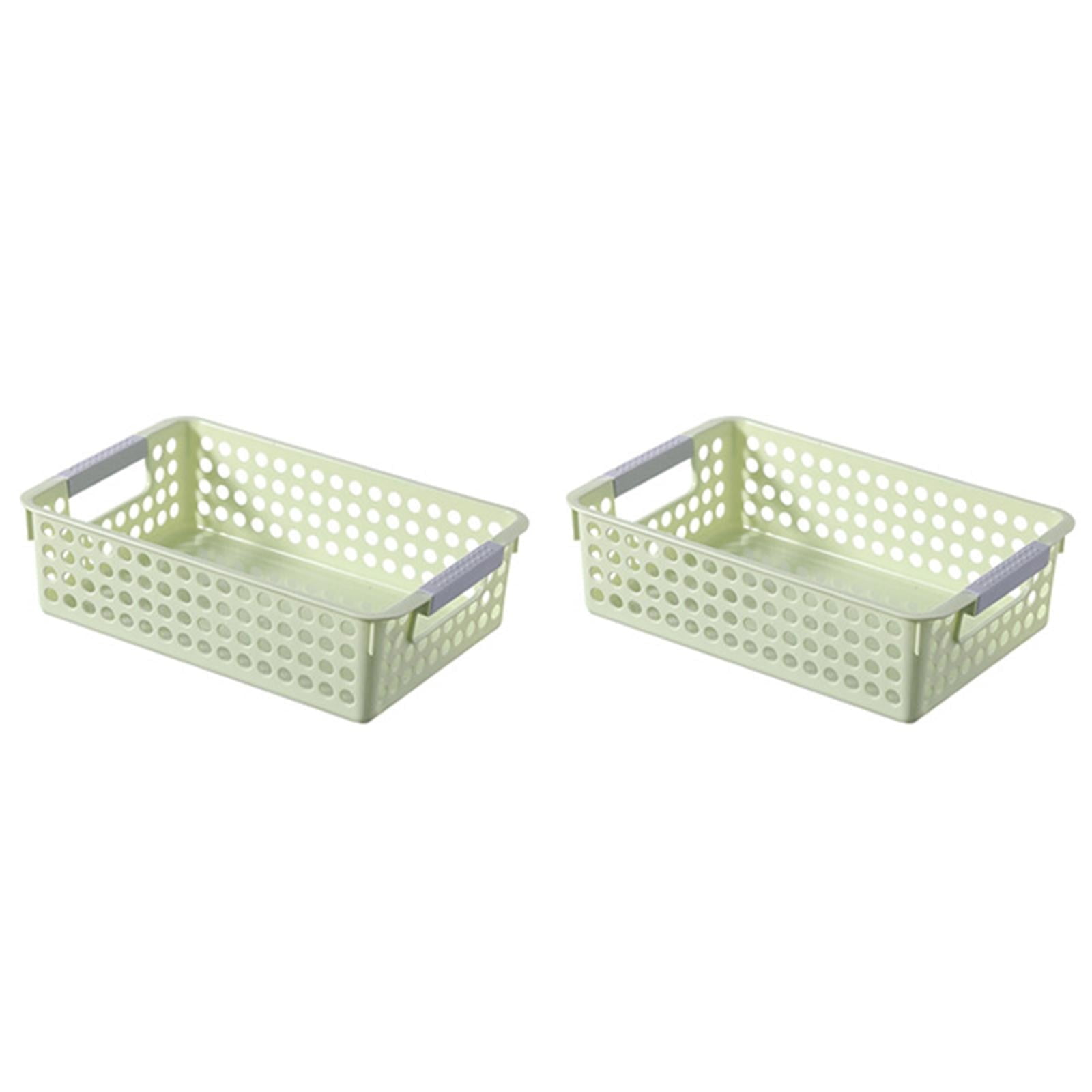 Click here for Witspace Plastic Storage Baskets  2pcs Small Pantr... prices