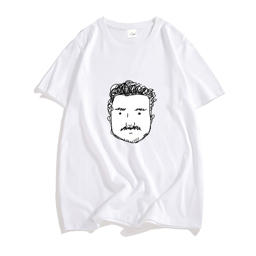 Pedro Pascal Prince Actor T-shirts MEN Handsome Casual Tshirts Four ...
