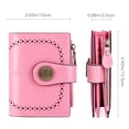 Sendefn Small Women Wallet Genuine Leather Bifold Purse RFID Blocking ...