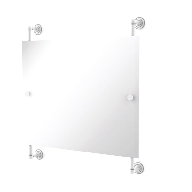 Dottingham Landscape Rectangular Frameless Rail Mounted Mirror ...