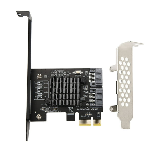Tarjeta de expansión PCIE a SATA3.0, 2 puertos, 6Gbps, alta velocidad ...