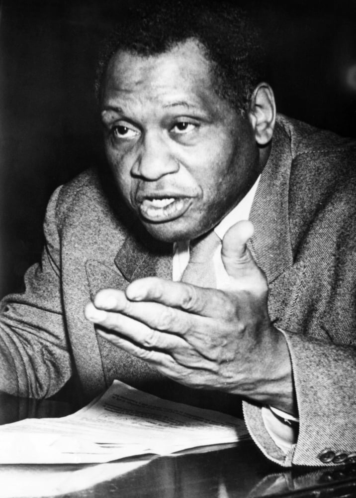 Paul Robeson Refuses To Tell The Senate Judiciary Commitee Whether Or ...