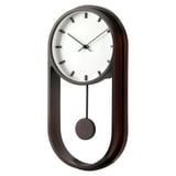 Better Homes & Gardens 7.8" Quartz Modern Indoor Pendulum Clock, Easy ...