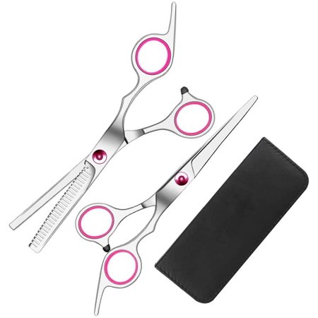 AGKupel Hairdressing Scissors Set Hairdressing Scissors Flat Cut Teeth ...