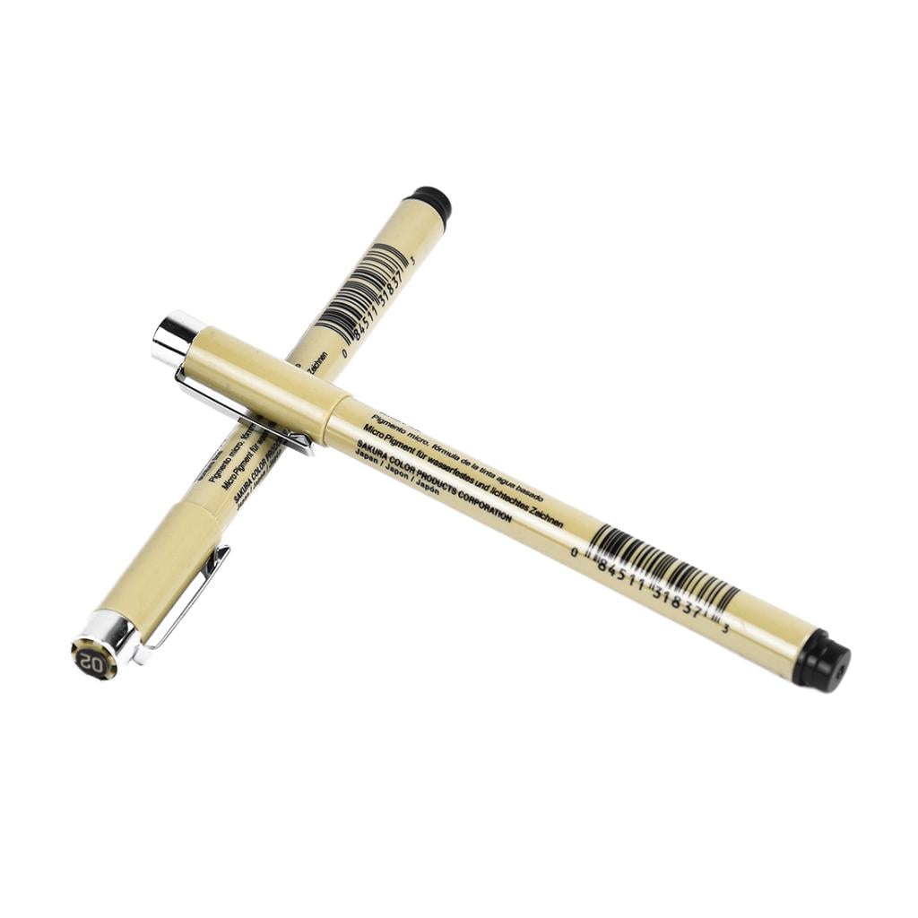 2Pack of Graphic Thin Line Drawing pen color connecting line 0.3mm ...