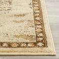 SAFAVIEH Florenteen Emory Abstract Overdyed Area Rug, Ivory/Brown, 4' x ...