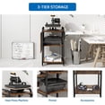 Natwind 3 Tier Movable Heat Press Table Foldable Heat Transfer Machine ...