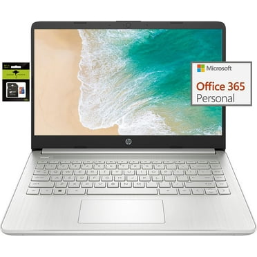 "HP 14"" Ultralight Laptop, Intel N4120, 16GB RAM, 320GB Storage, UHD ...