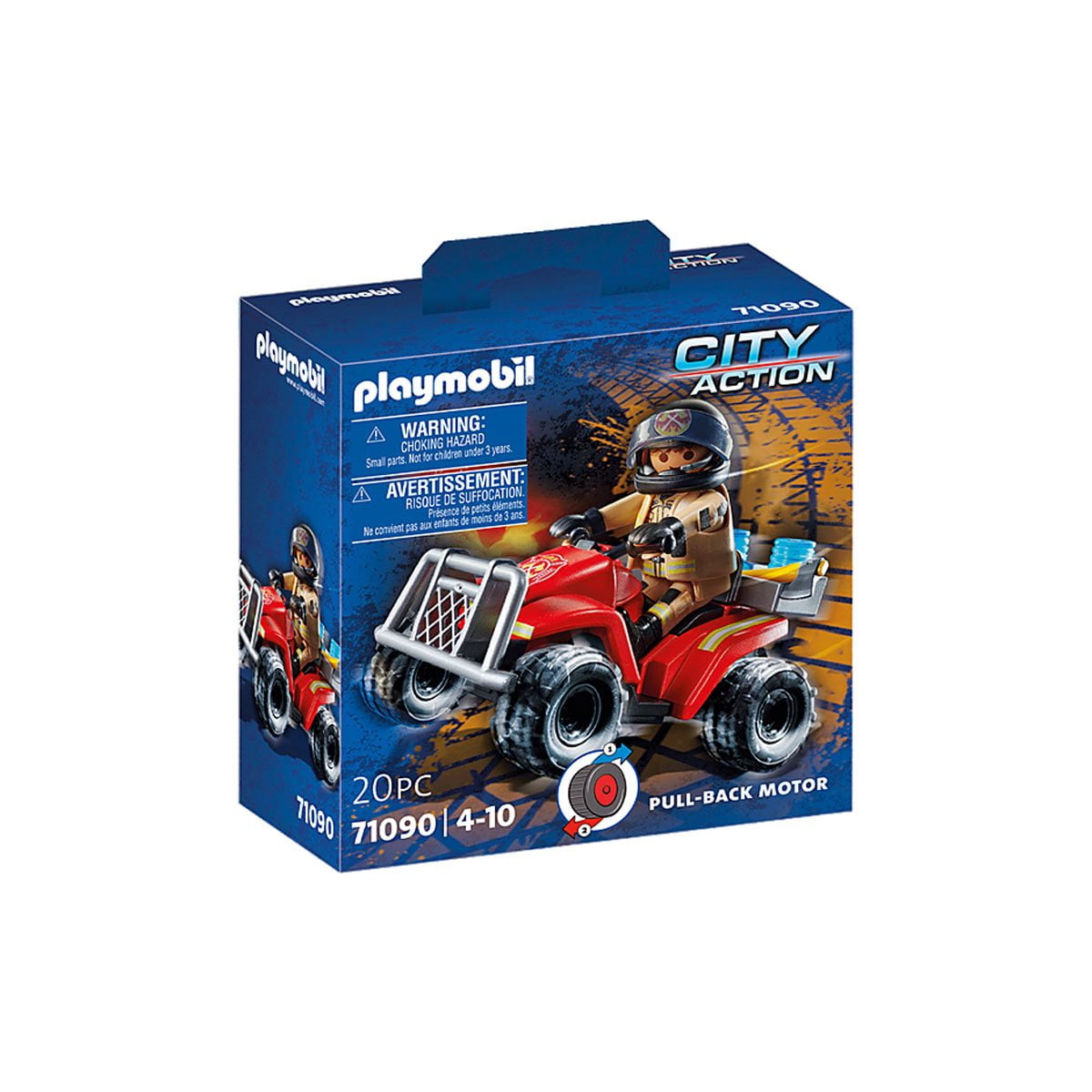 PLAYMOBIL #71090 Fire Rescue Quad NEW! - Walmart.com
