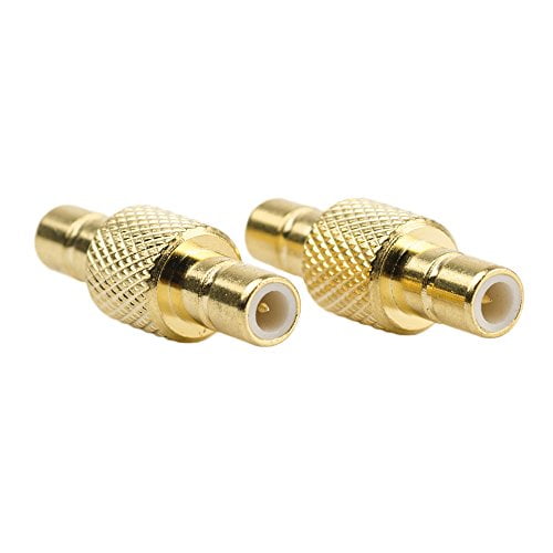 Pack of 2 SMB Male to SMB Male Connectors,Eagles RF Coax Adapter for TV ...