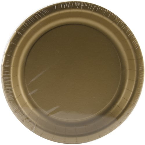 Gold Paper Plates