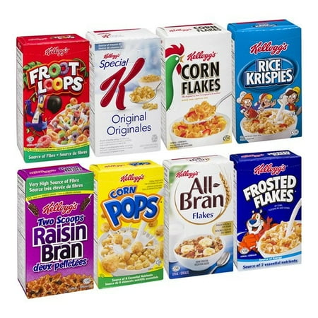 Kellogg's Assorted Cereal, Portion | 30.1G/Unit, 70 Units/Case - Walmart.ca