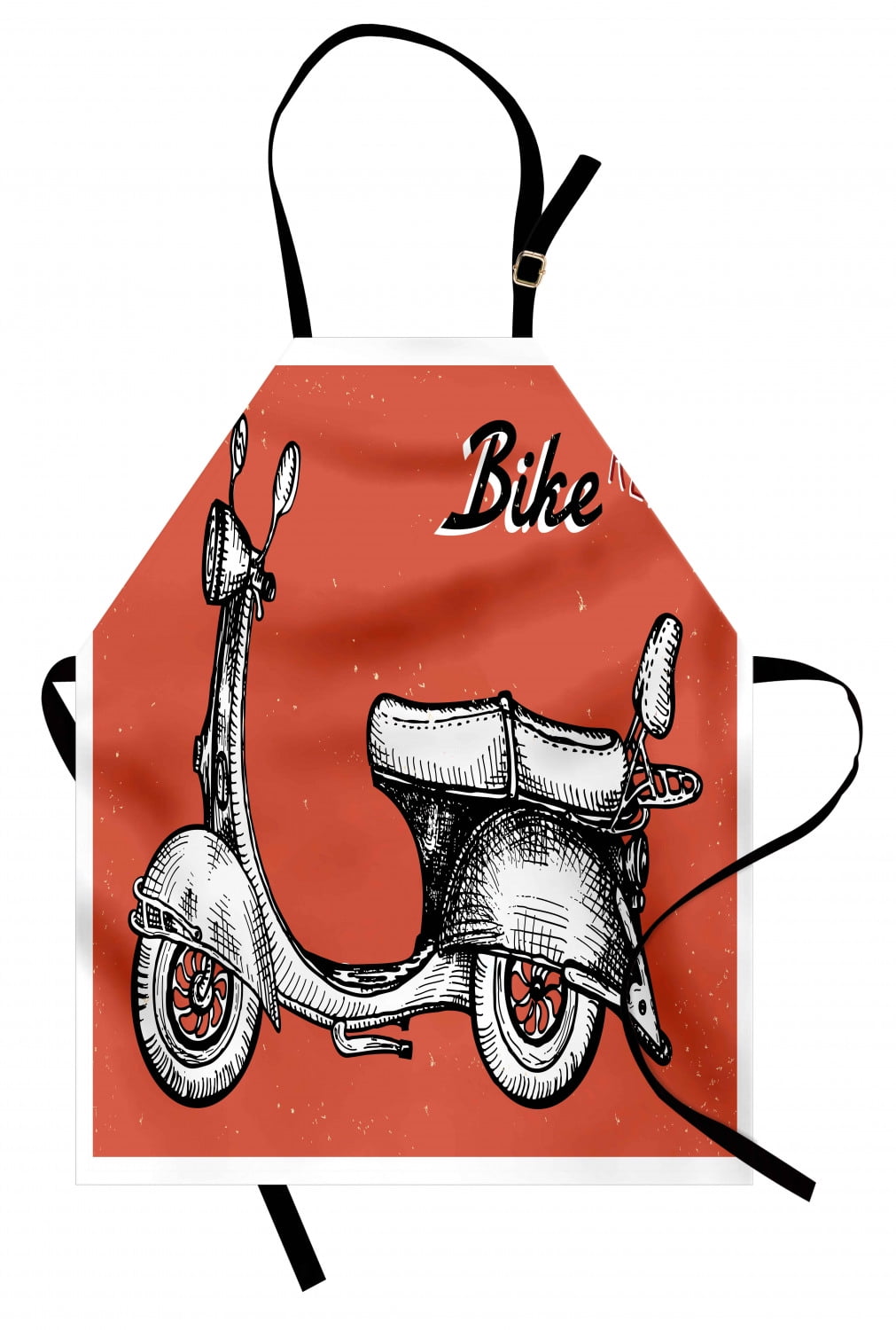 Vintage Apron Retro Scooter Sign for Bike Bicycle Rent Classic Grunge ...